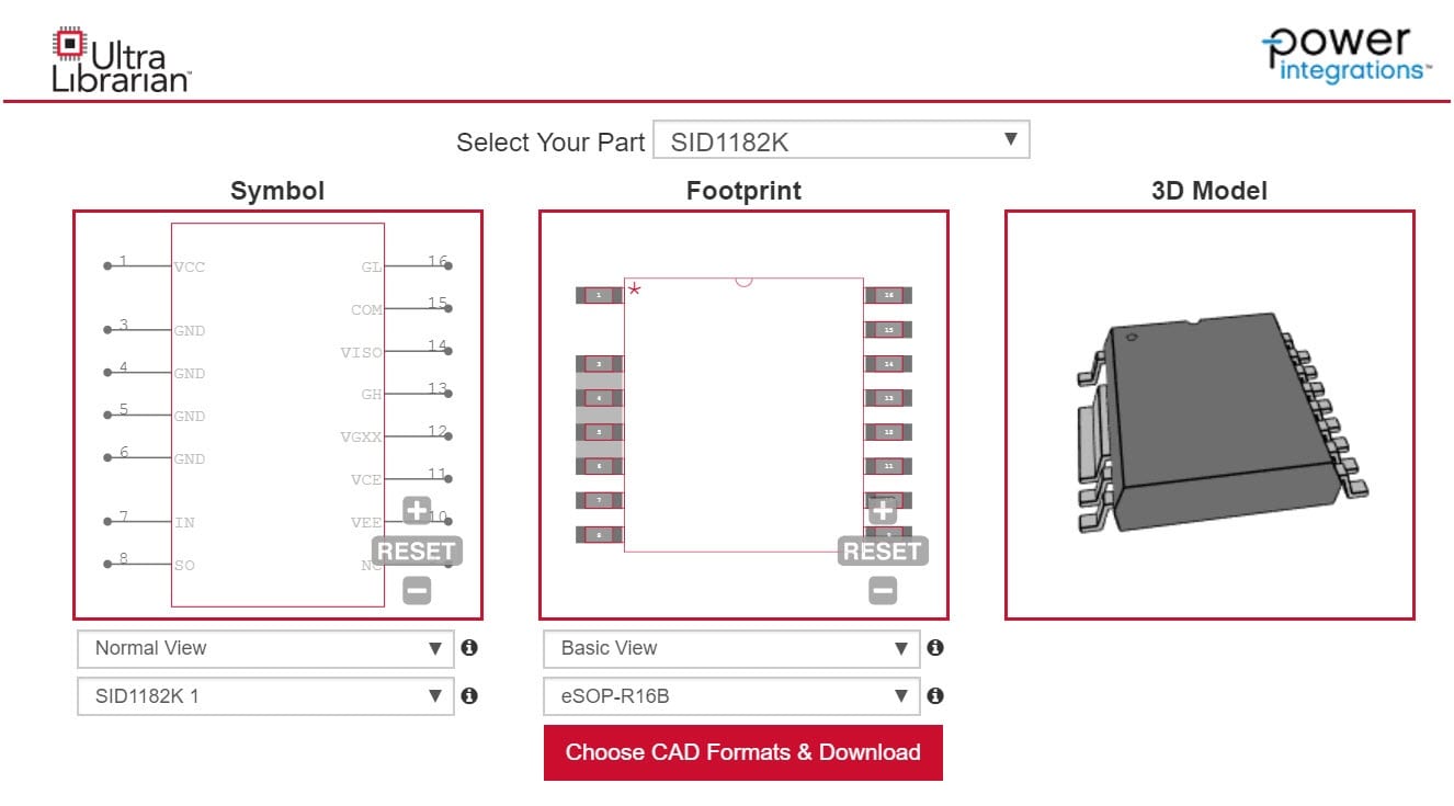 EMA Adds Complete Set of Power Integrations EDA and MCAD Models - News