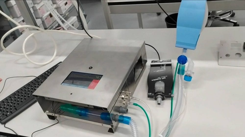 Particle Physicists Design Simplified Medical Ventilator - News