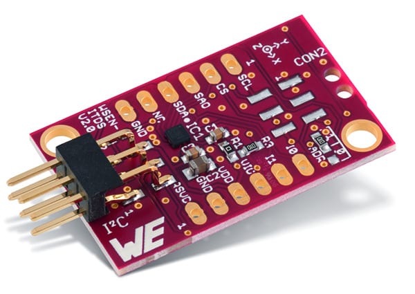 3-Axis Acceleration Sensor with Preset Functionalities for Industrial ...