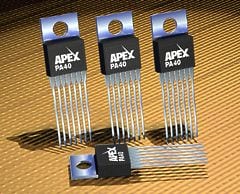 Apex Microtechnology Debuts New PA40 Power Amplifier - New Products