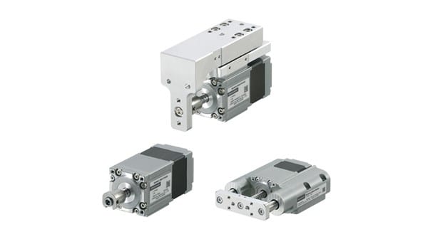 Compact Electric Cylinders with Integrated Stepper Motors - New Products