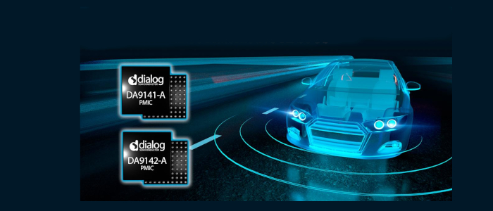 Dialog Semiconductor Debuts a Family of Automotive PMICs - New Products