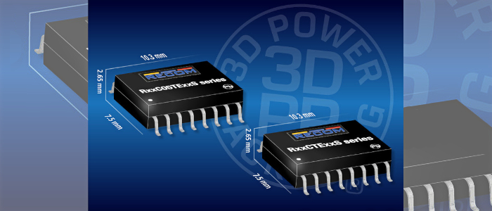 RECOM Adds to its Line of DC/DC Converters with 0.5W and 1.0W Units ...
