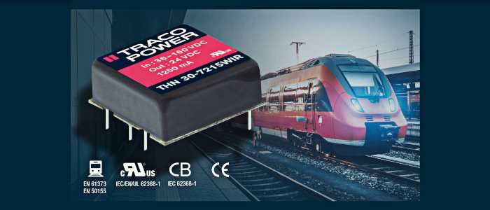 TRACO POWER Announces New THN 30WI Series of 30W DC/DC Converters - New Products