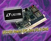 Linear Technology Debuts LTC1705 Controller - New Products