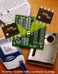 Texas Instruments Announces Two New Families of 1.8V Single-Supply Op ...