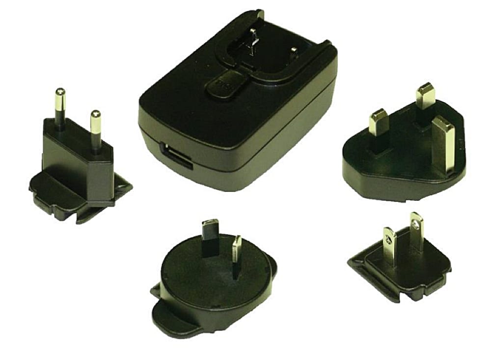 DOE VI Efficiency Compliant 10W USB Interchangeable Plug Adapter - New ...