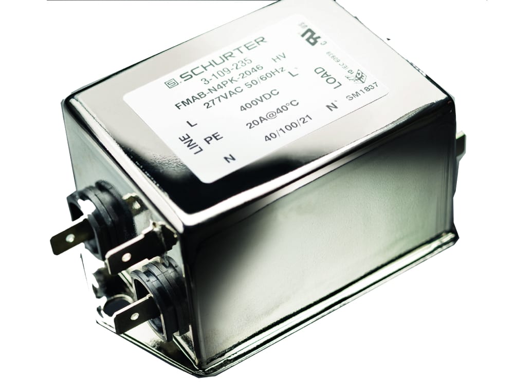 Single-Phase EMI Filter for 277Vac/400Vdc Applications - New Products
