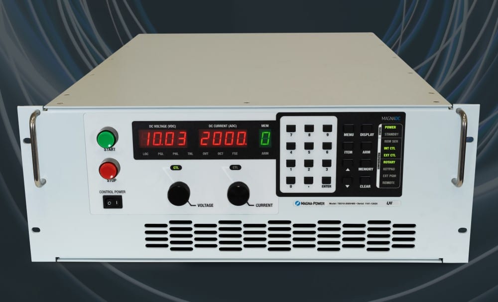 Programmable DC Power Supplies Deliver 25 kW in 4U and 50 kW in 8U ...