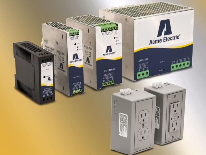Acme Electric Expands Presence in DIN Rail Power Supplies - News
