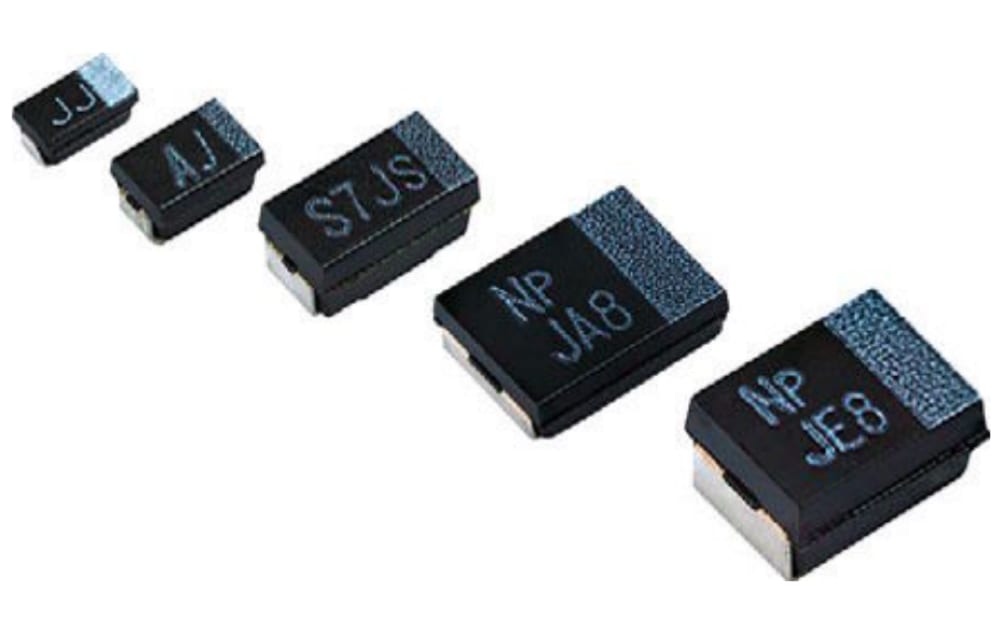 3.3µF to 680µF Polymer Tantalum Molded Chip Capacitors Now in Z Case ...